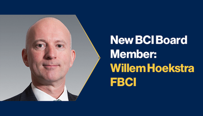 New BCI Board Member: Willem Hoekstra FBCI | BCI