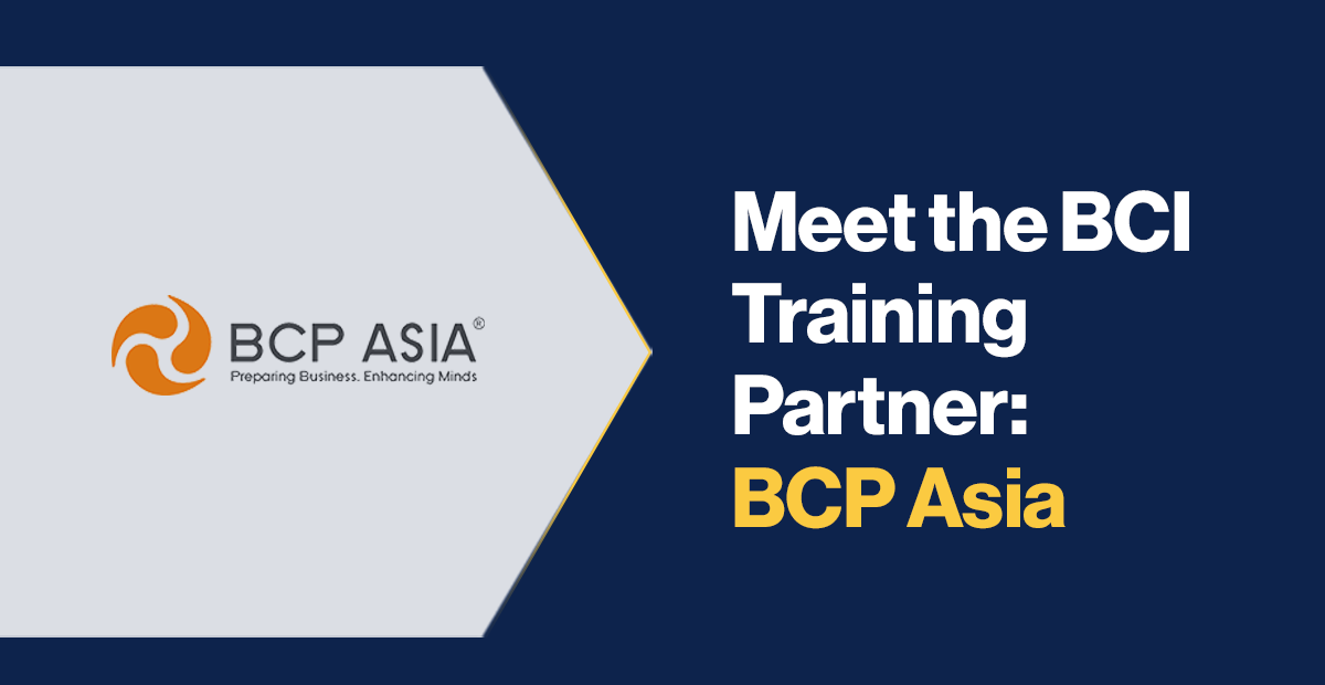 Meet the BCI Training Partner - Business Continuity Planning Asia Pte ...