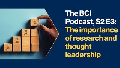 The BCI Podcast, S2 E3: The importance of research and thought ...