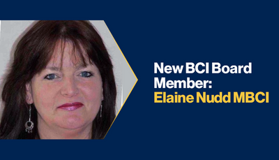 New BCI Board Member: Elaine Nudd MBCI | BCI