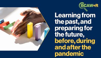 Learning from the past, and preparing for the future, before, during ...