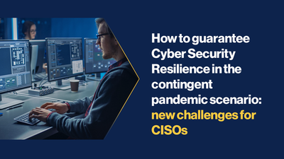 How to guarantee Cyber Security Resilience in the contingent pandemic scenario: new challenges ...