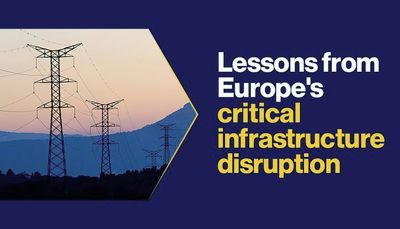 Building resilience against blackouts: Lessons from Europe's critical ...