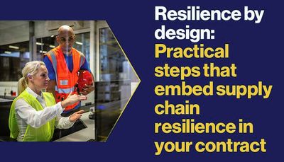 Resilience by Design: Practical steps that embed supply chain ...