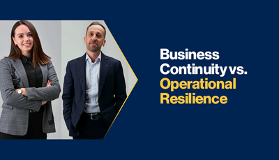 Business Continuity vs. Operational Resilience | BCI