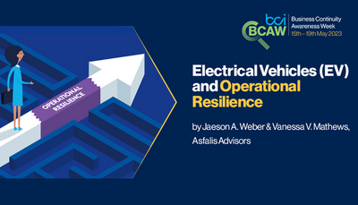 Electrical Vehicles (EV) and Operational Resilience | BCI