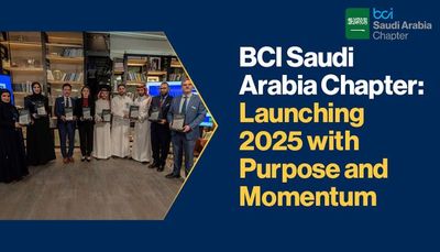 BCI Saudi Arabia Chapter: Launching 2025 with Purpose and Momentum | BCI