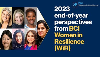 2023 end-of-year perspectives from BCI Women in Resilience (WiR) | BCI