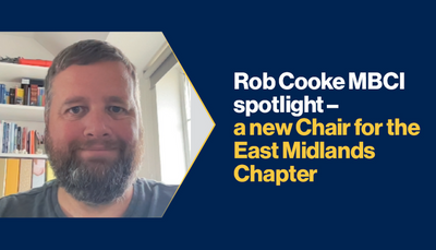 Rob Cooke MBCI – a new Leader for the BCI East Midlands Chapter | BCI