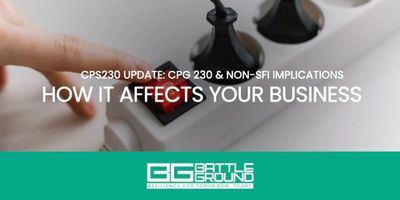 CPS230 update: CPG 230 and non-SFI implications | BCI