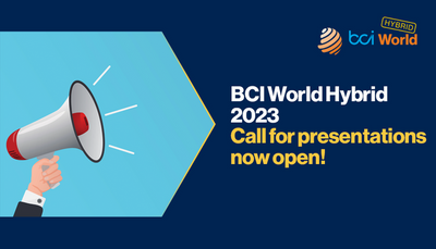 BCI World Hybrid 2023 - Call for Presentations now Open! | BCI