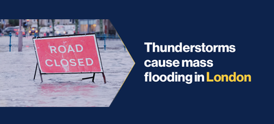 Thunderstorms cause mass flooding in London | BCI