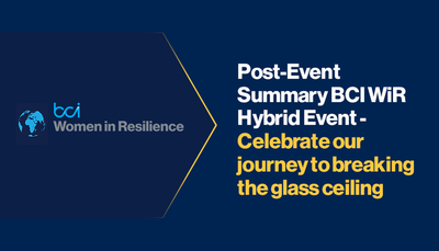 Post-Event Summary BCI WiR Hybrid Event - Celebrate our journey to ...