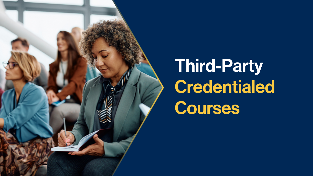 Third Party Credentialed Courses | BCI