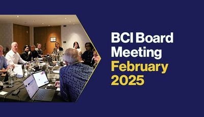 BCI Board Meeting February 2025 | BCI