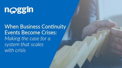 When business continuity events become crises: the case for a system ...