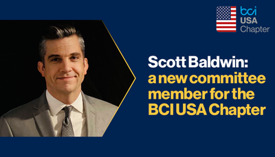 Scott Baldwin: a new committee member for the BCI USA Chapter | BCI